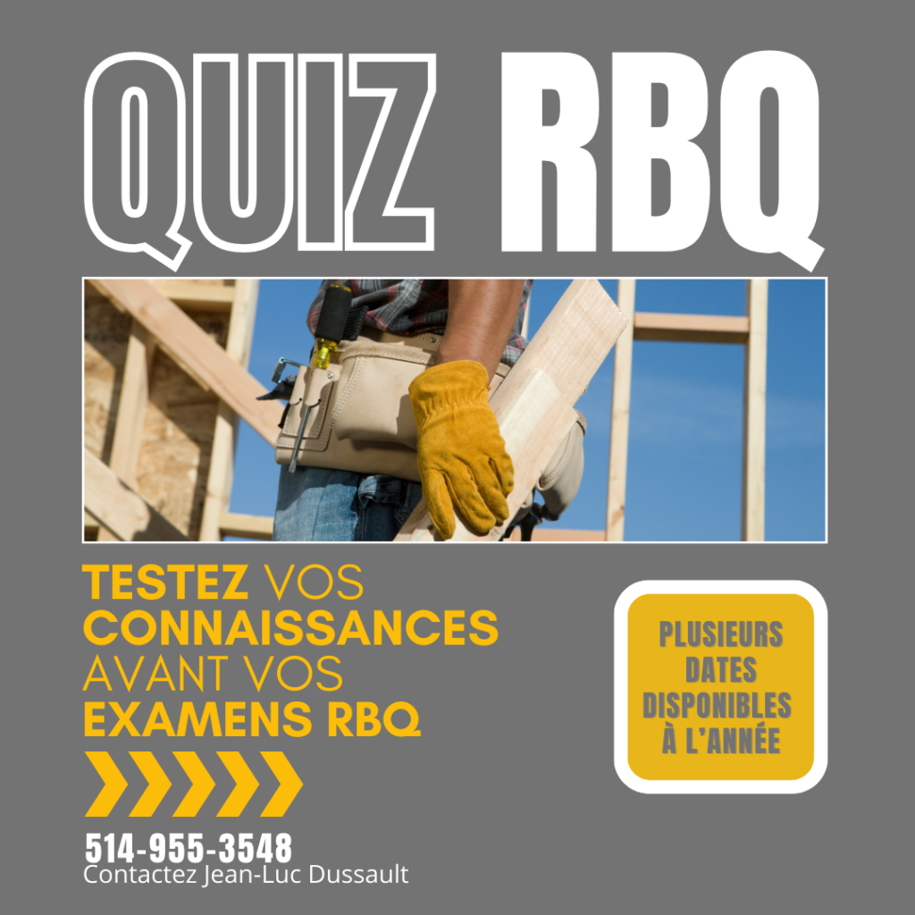 Obtenir la licence d'entrepreneur RBQ - CESGM